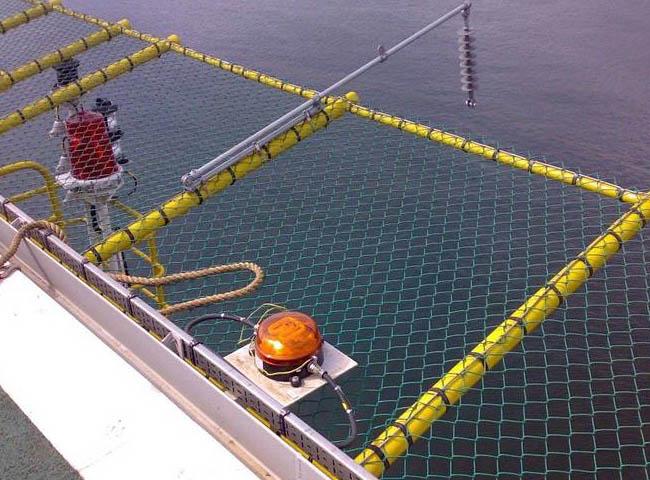 Chain Link Helipad Helideck Safety Net High Tensile Strength And Load ...