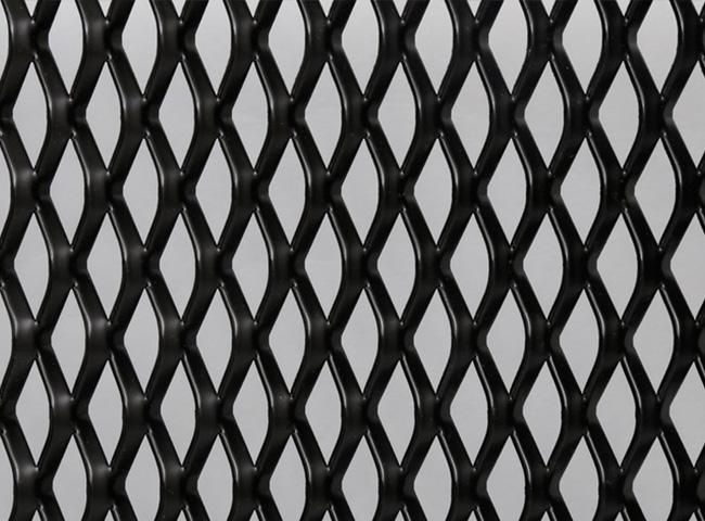 Powder Coated Aluminium Expanded Metal Mesh For Building Cladding Facade