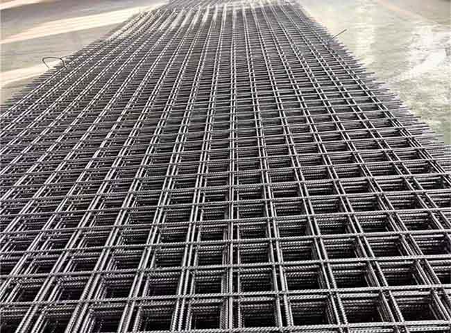 50 × 50 Welded Reinforcing Mesh From 3-12 Mm Reinforcing Rebar