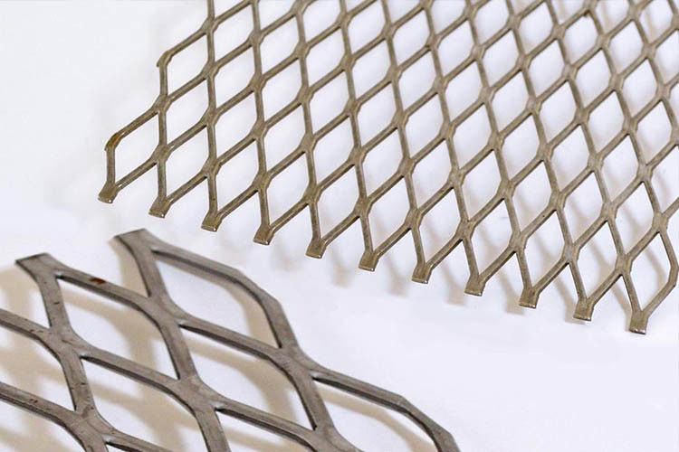 Flattened Expanded Metal Mesh For Furniture, Protecting Enclosures ...