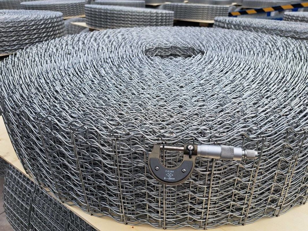 8 Line Wire Offshore Pipeline Counterweight Welded Mesh For Strengthen ...