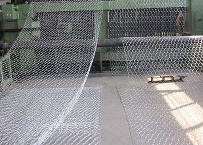 8x10cm PVC Coated Gabion Baskets Wire Mesh Retaining Wall