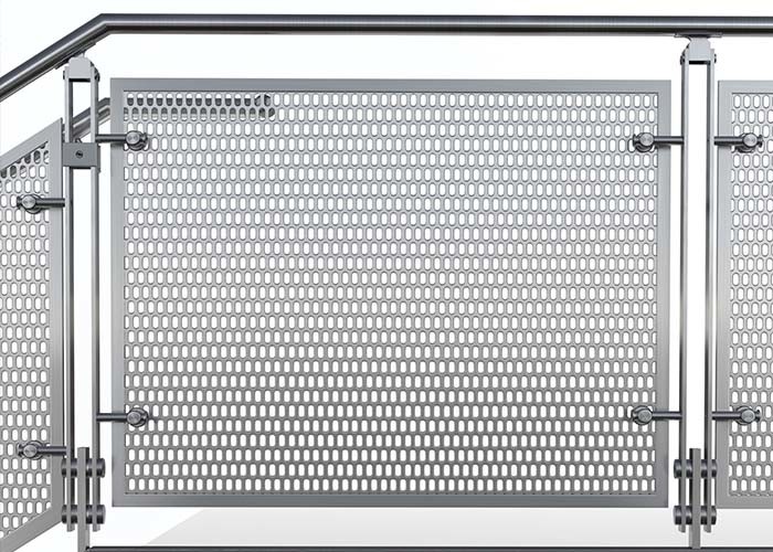 Perforated Balustrade Infill Panels and Railing – Anti-Rust, Durable ...