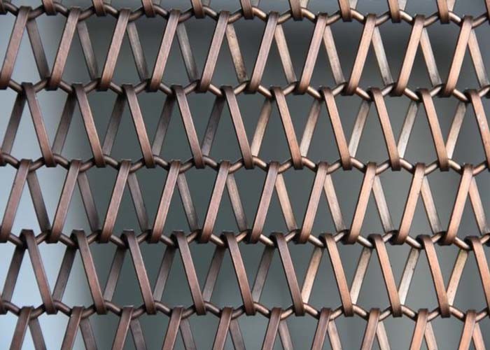 Architectural Metal Conveyor Belt Fashionable And Firm Structure For ...