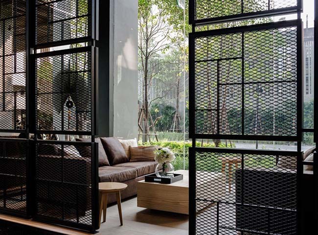 Aluminum Expanded Metal Partition Wall for Both Permanent and Temporary ...