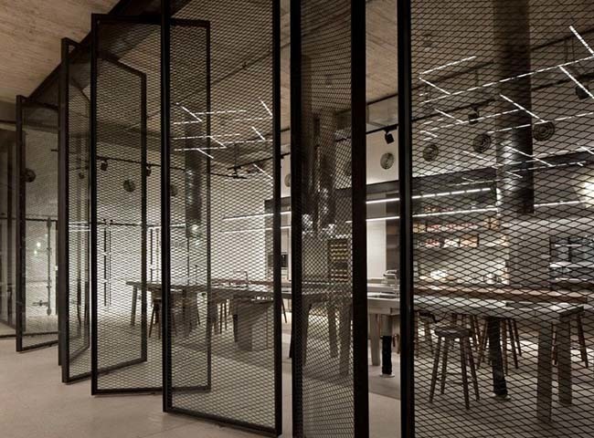 Aluminum Expanded Metal Partition Wall for Both Permanent and Temporary ...