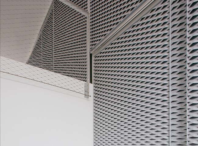 Expanded Metal Panels for Interior Internal Wall Decoration Designs