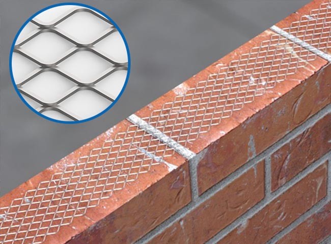 Expanded Metal Brick Reinforcement Mesh With Good Stability For Masonry ...