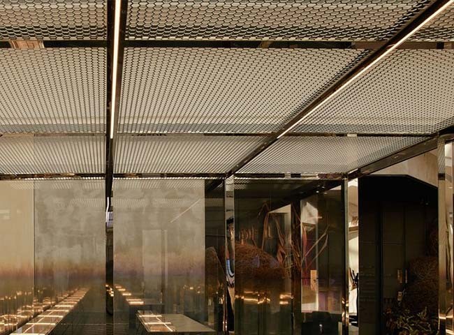 Perforated Metal Ceiling – Smooth And Monolithic Appearance For ...