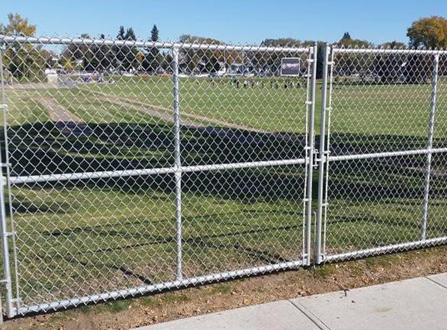 12 Foot Chain Link Swing Gate