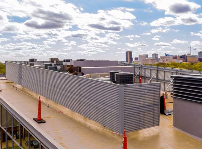 Corrugated Perforated Metal Panels Customized Arbitrary Patterns For ...